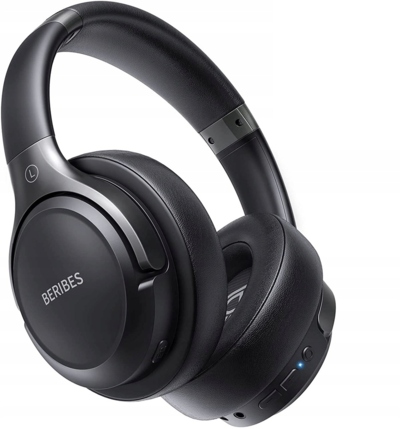 BERIBES NAUSZNE SŁUCHAWKI BEZPRZEWODOWE WH202A BLUETOOTH • Cena, Opinie ...