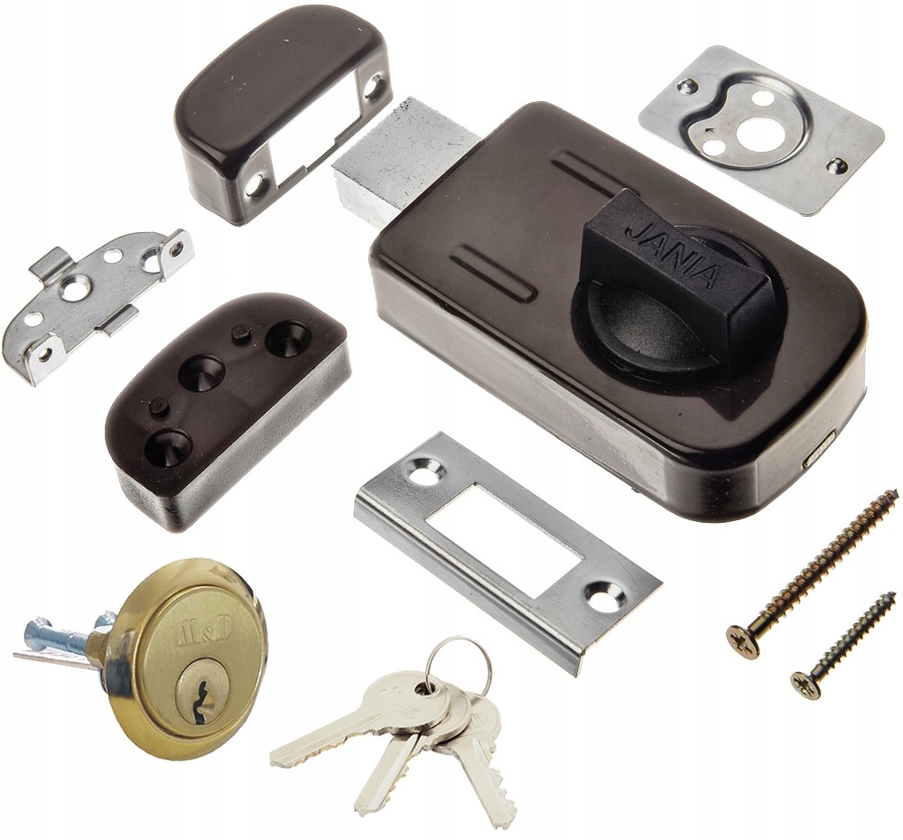 Zamek nawierzchniowy JANIA 50/60 grafit z wkładką (5908278400674) • Cena, Opinie • Zamki ...