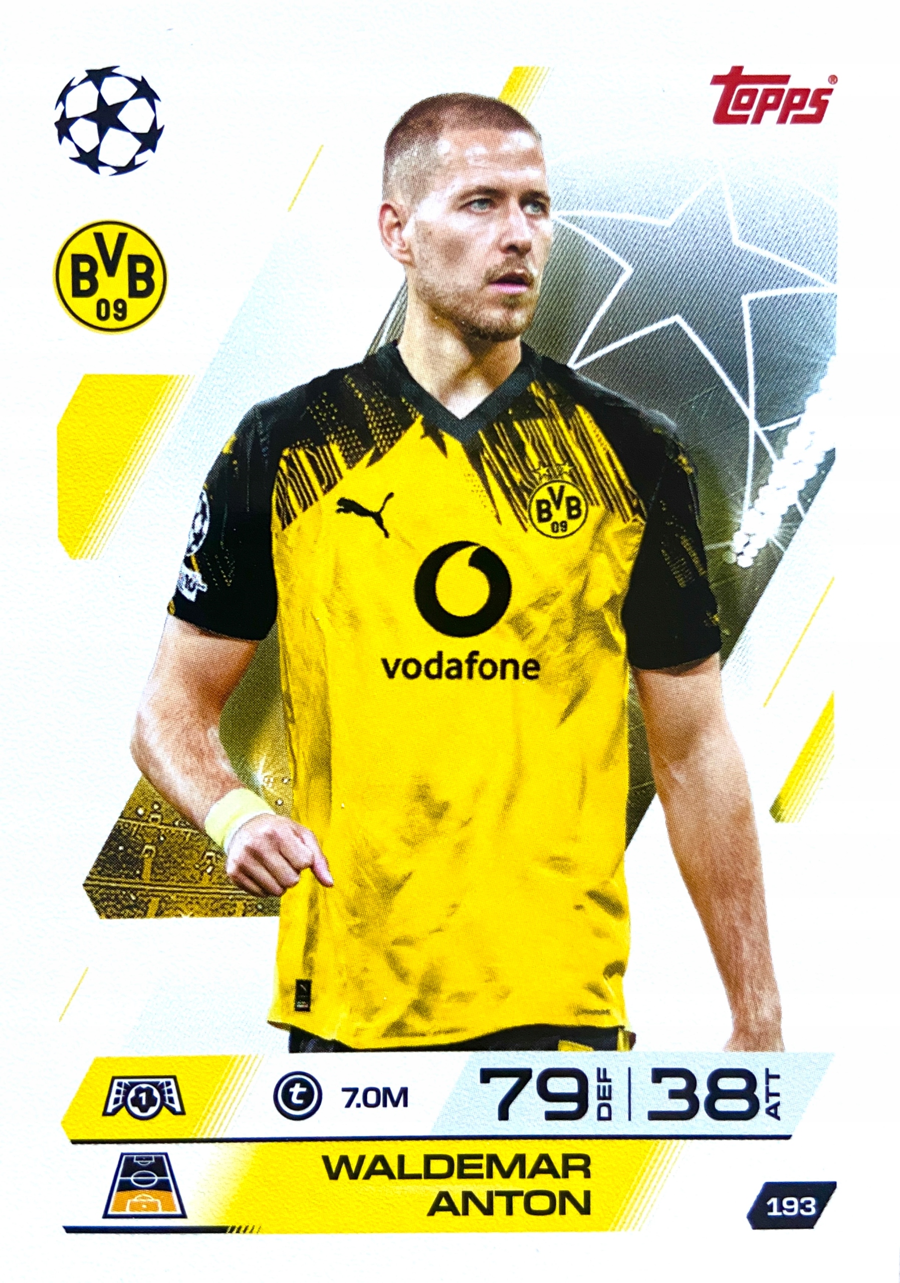 MATCH ATTAX UCL 2025/26 2026 193 WALDEMAR ANTON BORUSSIA DORTMUND za 0.75EUR - Allegro