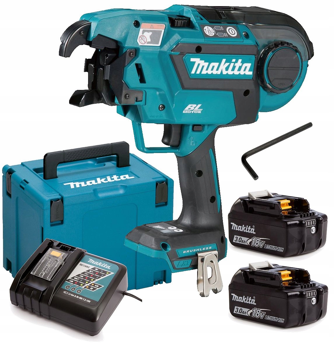 WIĄZARKA DO ZBROJEŃ aku MAKITA DTR180 2x3Ah DC18RC (088381859431 ...