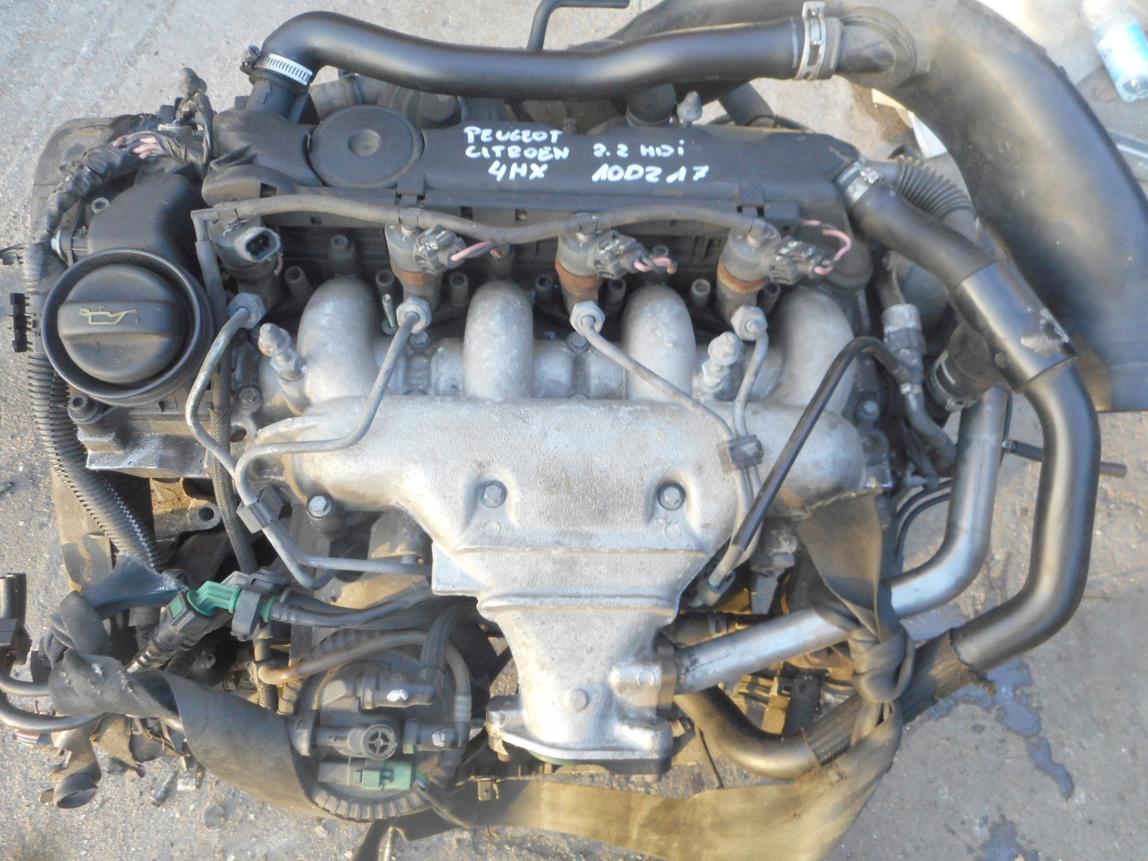 PEUGEOT 607 CITROEN C5 SILNIK 2,2 HDI 4HX 10DZ17 za 2690.00PLN z ...