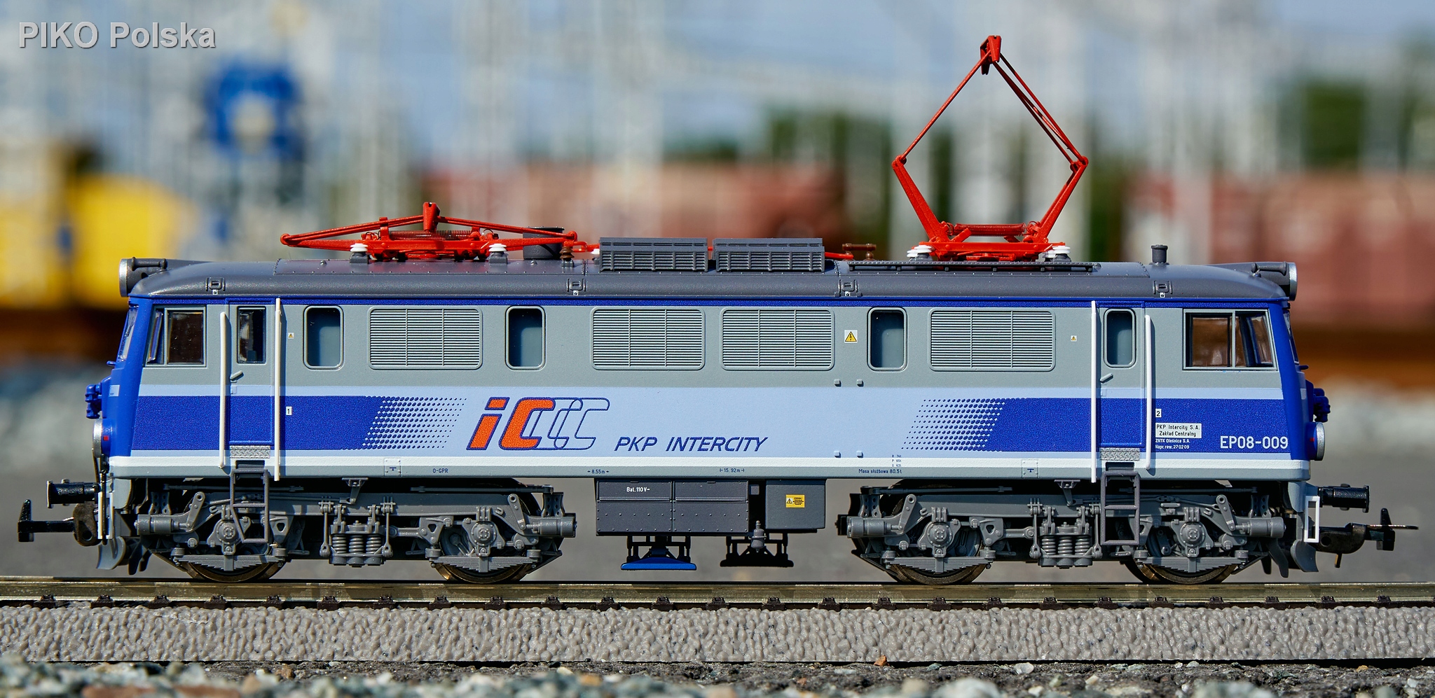 ELEKTROWÓZ EP08 PKP IC DCC Z DŹWIĘKIEM PIKO 96385 13900033121 - Allegro.pl