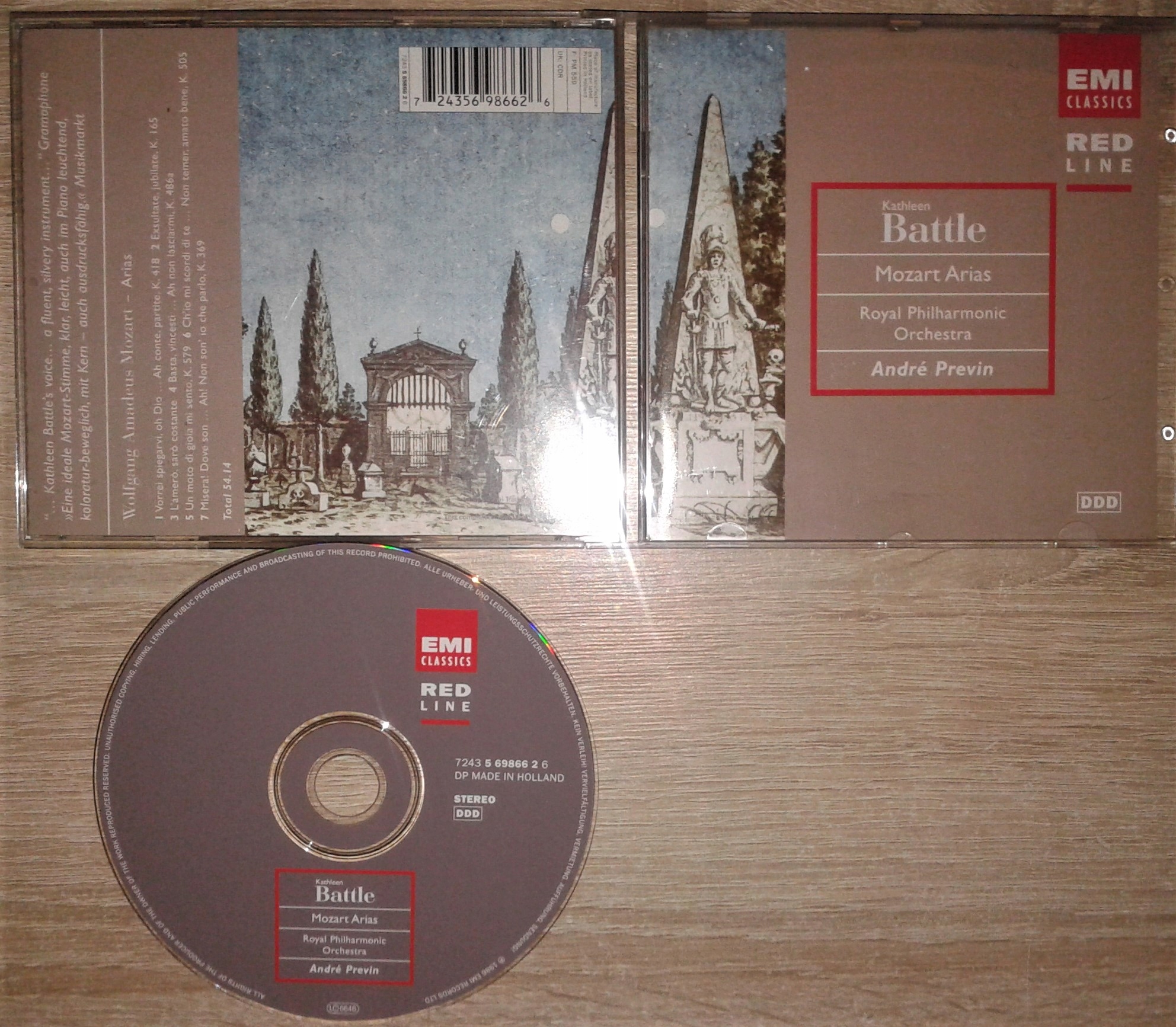 Mozart Arias Andre Previn Kathleen Battle CD • Cena, Opinie - Allegro