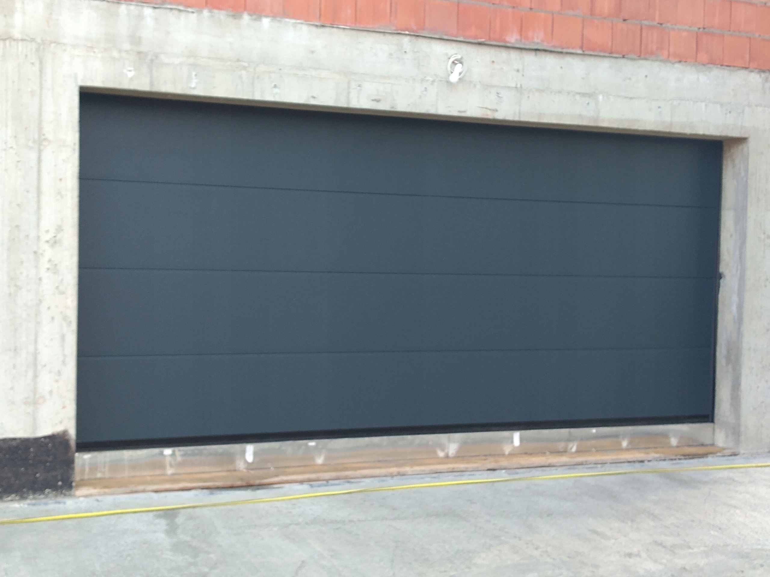 Brama garażowa 5100x2440 ANTRACYT MAT - RAL 7016 (1234) • Cena, Opinie ...