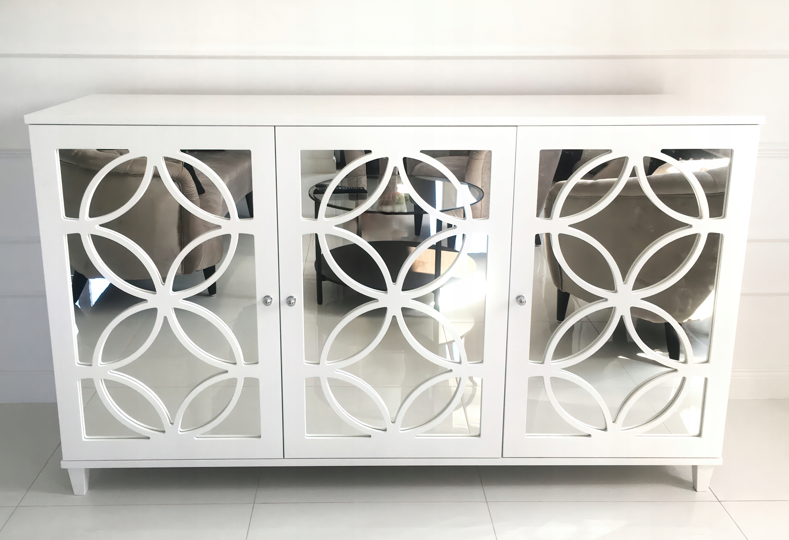 Komoda Biała Hampton - Niska cena na Allegro.pl