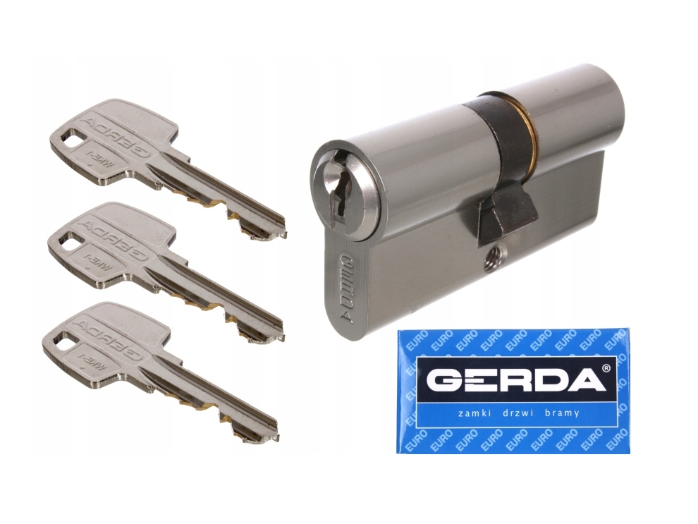 GERDA WK-E1 wkładka do zamka nikiel 25/25 (5902203175613) • Cena, Opinie • Zamki 15295569652 ...