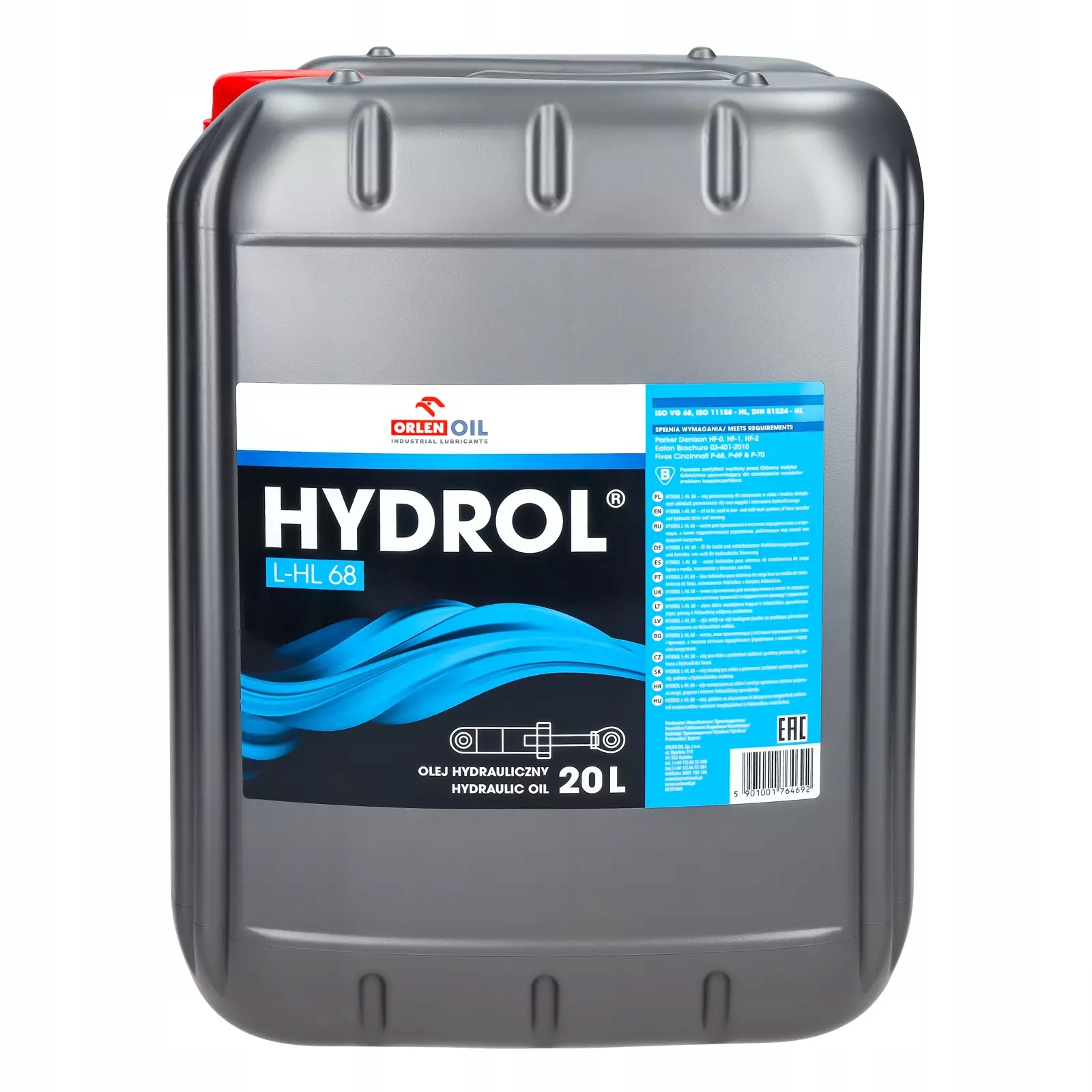 Orlen Hydrol L-HM/HLP 68 olej hydrauliczny 20l QFS165K20 za 213,83 zł z ... Orlen Hydrol L-HM/HLP 68 olej hydrauliczny 20l QFS165K20 za 213,83 zł z ...