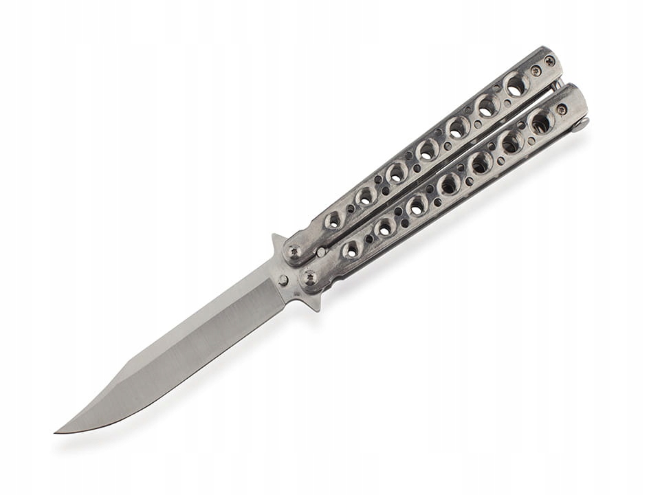 Balisong Motýlí nůž Motýlek s klipem BSH N-498L Nůž skládací EDC za 110 ...