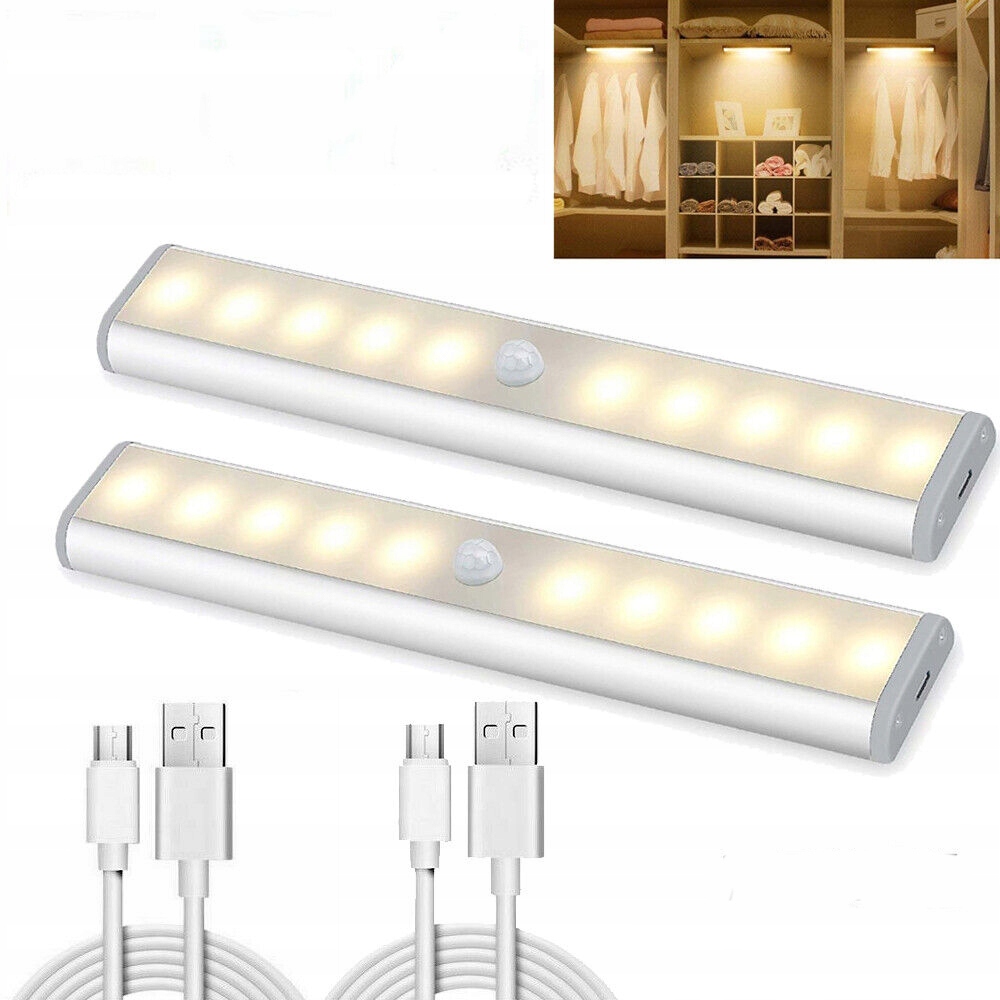 Lampka bezprzewodowa z czujnikiem ruchu USB szafa (LED czujnikiem ruchu ... Lampka bezprzewodowa z czujnikiem ruchu USB szafa (LED czujnikiem ruchu ...