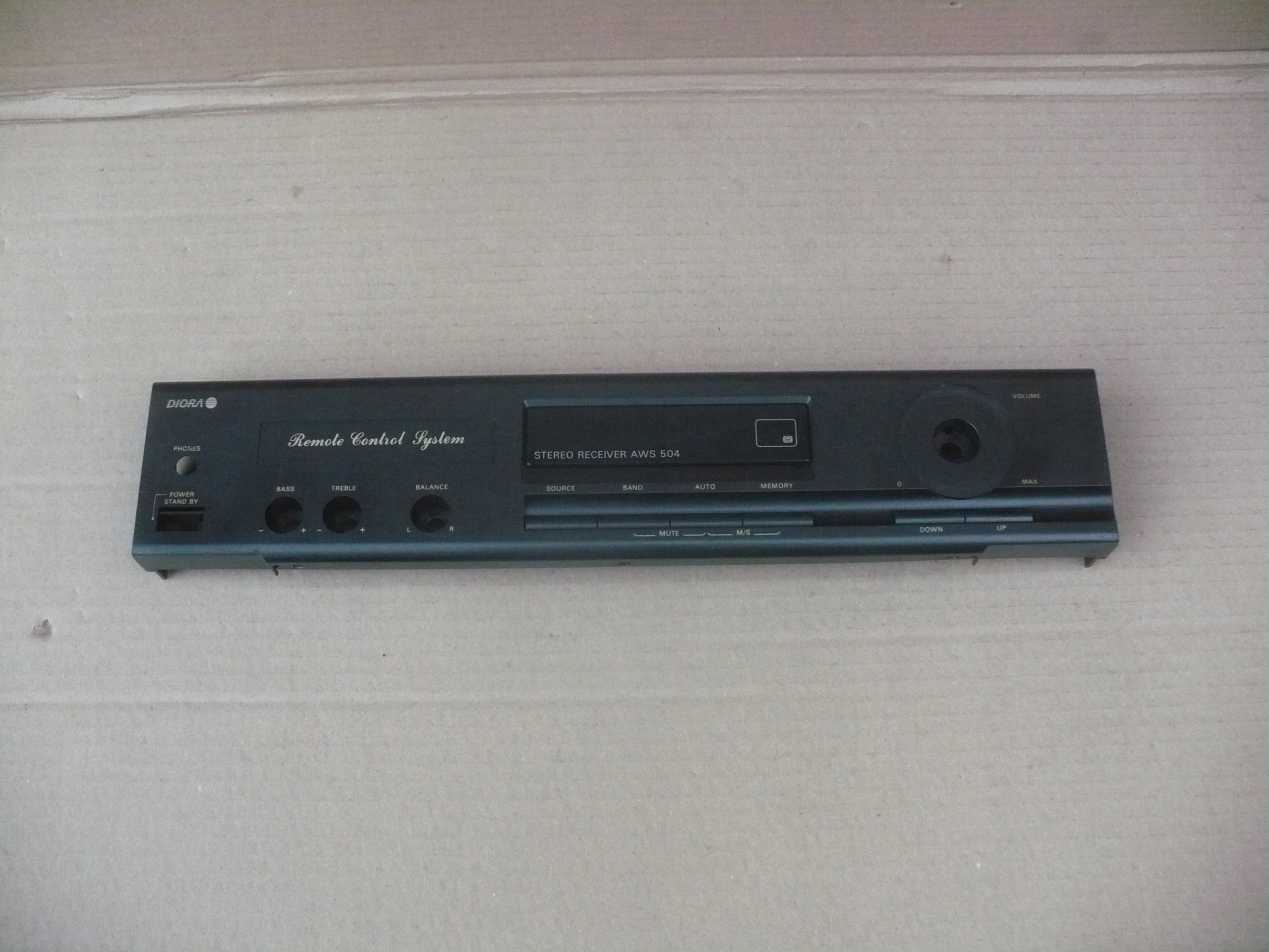 PANEL AMPLITUNERA AWS 504 UNITRA DIORA - Sklep, Opinie, Cena w Allegro