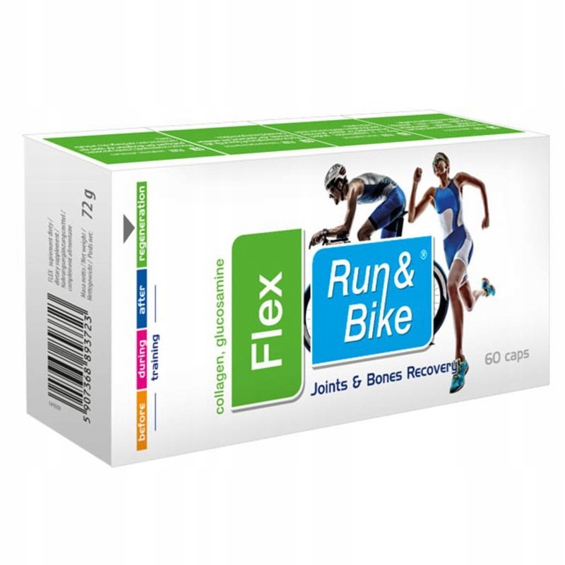 Suplement diety Activlab Run&Bike Flex glukozamina kapsułki 60 szt ...