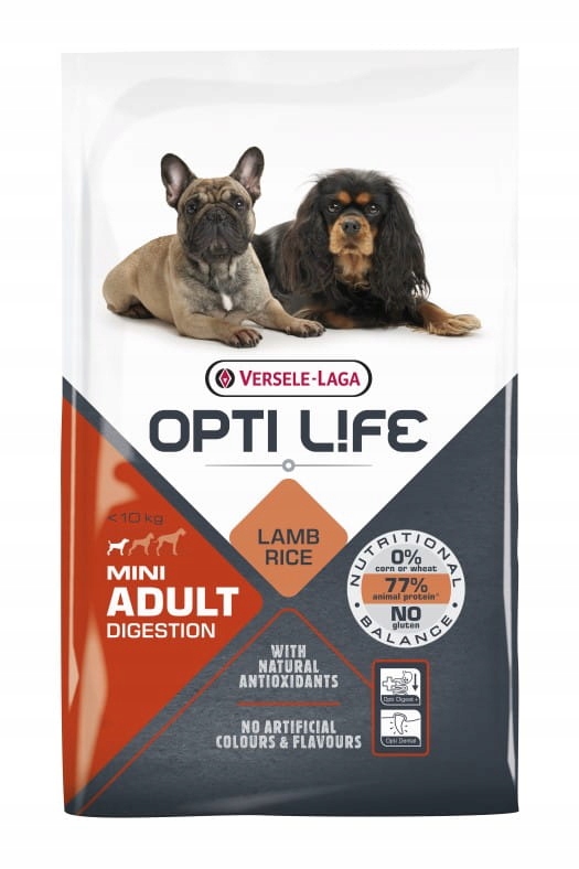 Opti Life Adult Digestion Mini 2,5 kg - karma dla dorosłych psów małych ...