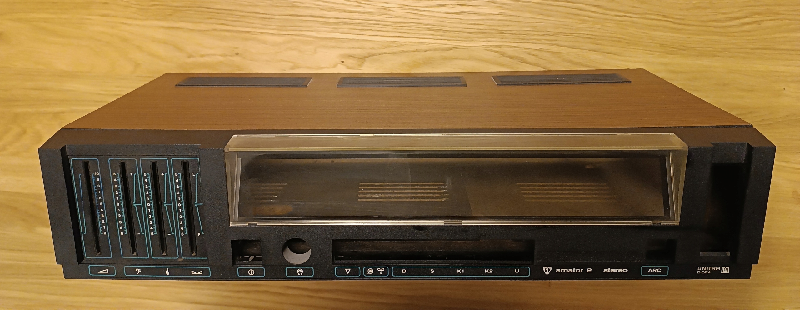 Radio PRL Amator 2 Okazja Lublin Unitra Diora Stereo Obudowa PRLu Stare ...