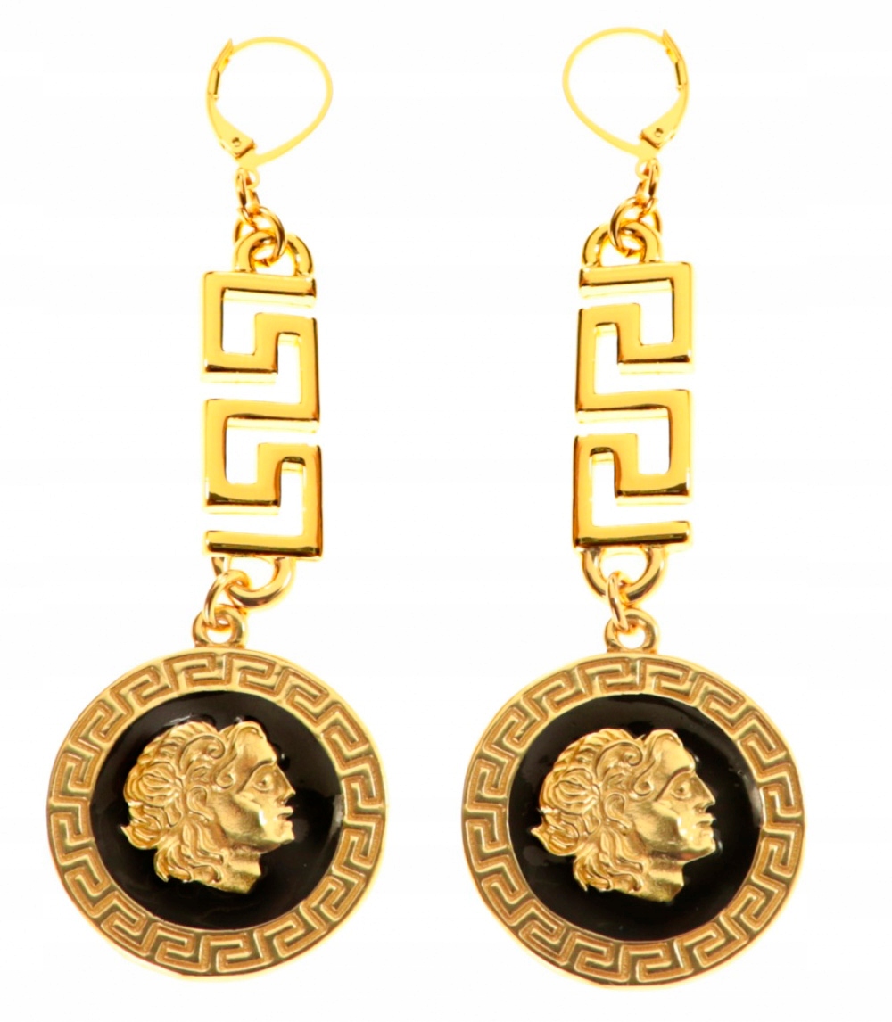 Kolczyki Colibra P15/TGU/14AU 8,5 cm pozłacane • Cena, Opinie - Allegro