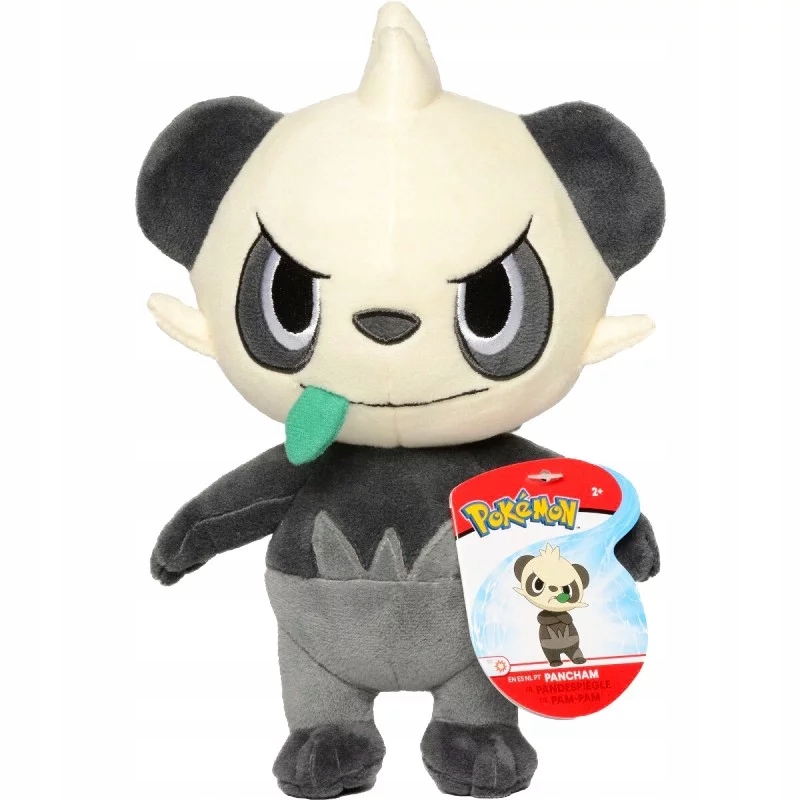 ORIGINÁLNÍ PLYŠÁK POKÉMON PANCHAM PANDA 20CM JAZWARES + Razítko za 464 ...