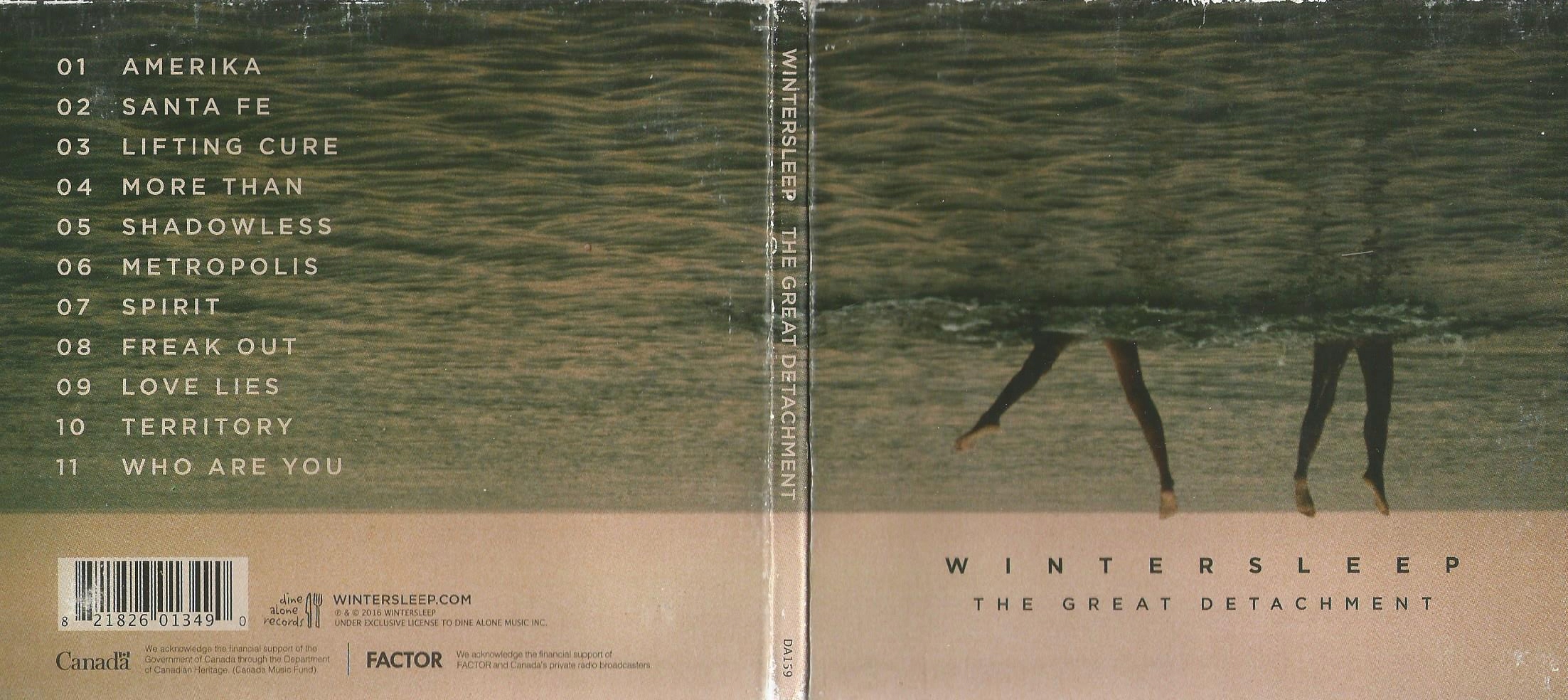 Płyta CD Wintersleep - The Great Detachment I Wydanie ...
