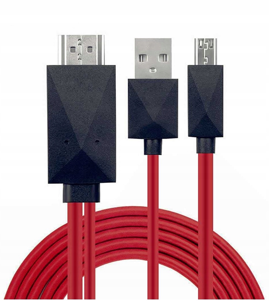 Konwerter adapter MHL micro USB DO hdmi TV LG HTC - Sklep, Opinie, Cena ...