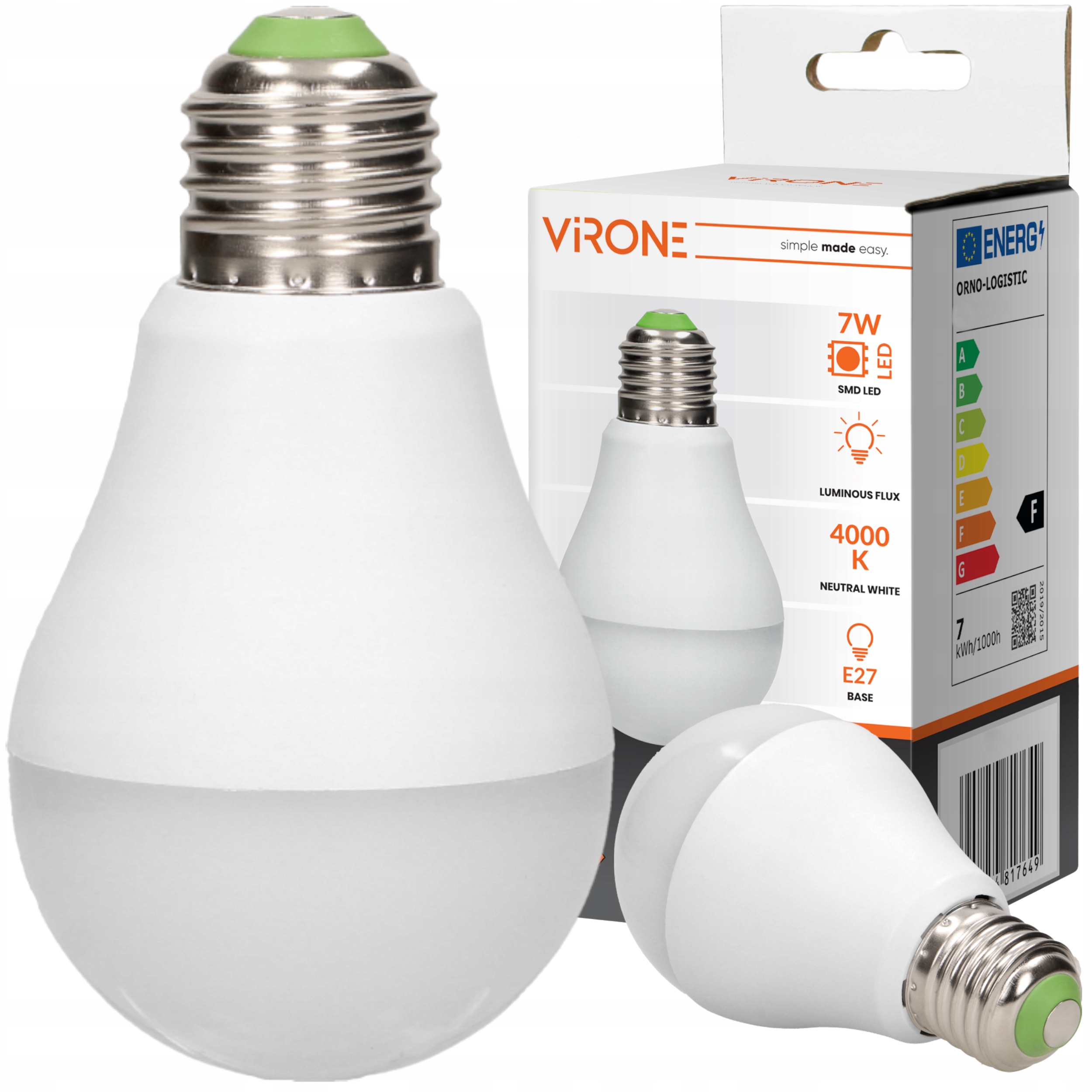 ŻARÓWKA LED Z MIKROFALOWYM CZUJNIKIEM RUCHU E27 7W (5905204503867 ... ŻARÓWKA LED Z MIKROFALOWYM CZUJNIKIEM RUCHU E27 7W (5905204503867 ...