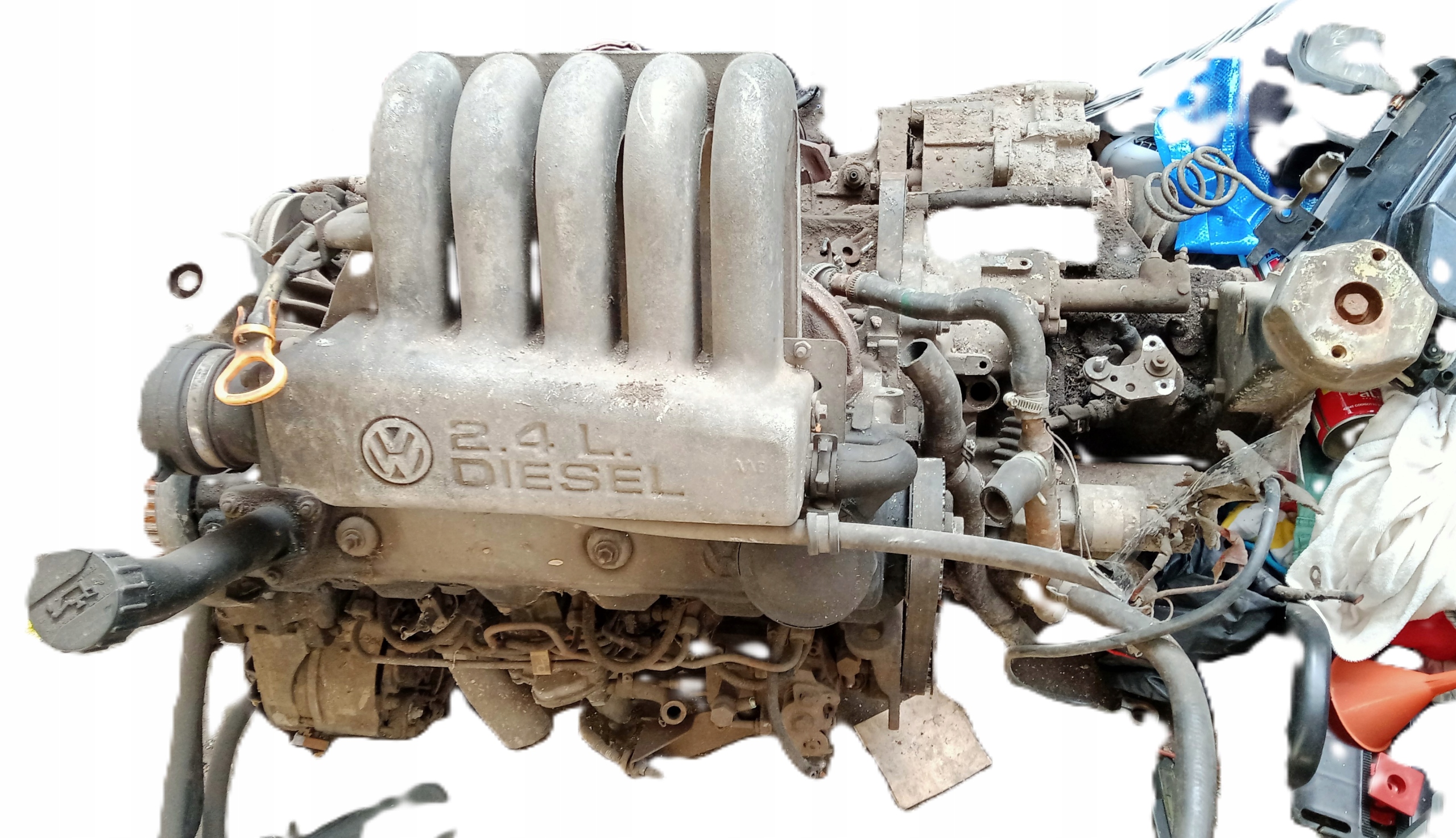 SILNIK AAB KOMPLETNY PLUS SKRZYNIA BIEGÓW VW TRANSPORTER T4 2,4D AAB za 2000.00PLN z Opole ...