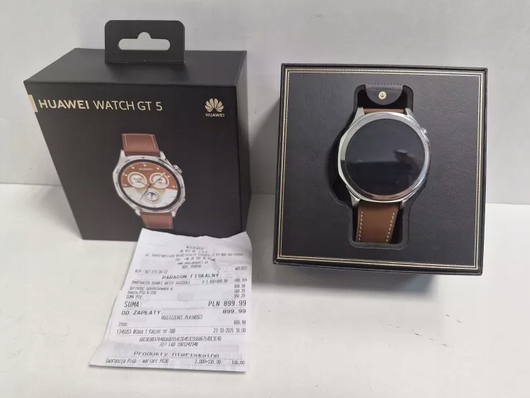 SMARTWATCH HUAWEI WATCH GT 5 CLASSIC 46MM ZEGAREK PARAGON PUDEŁKO ...
