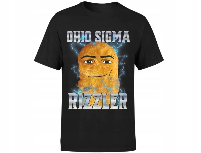KOSZULKA OHIO SIGMA RIZZLER CHICKEN NUGGET MEMY MEME MĘSKA M • Opinie ...