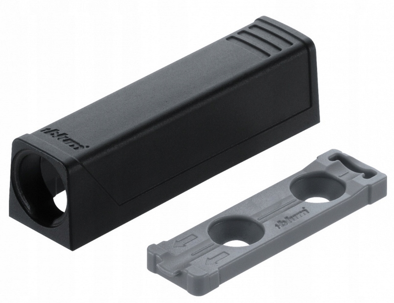 ADAPTER BLUM 956.1201 TIP-ON prosty krótki czarny (5908305616559 ...