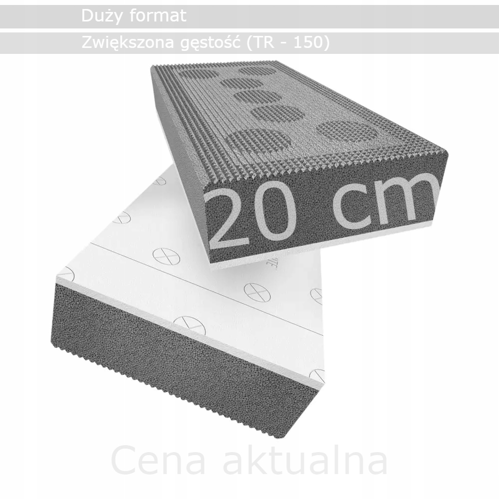 SWISSPOR LAMBDA MEGA WHITE FASADA 0,031 20 CM • Cena, Opinie • Styropian 13348941185 • Allegro