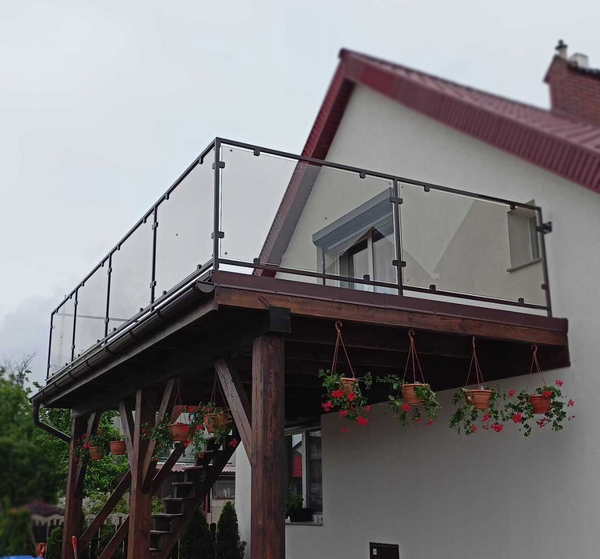 Balustrada zewnętrzna, balkon, taras • Cena, Opinie • Balustrady ...