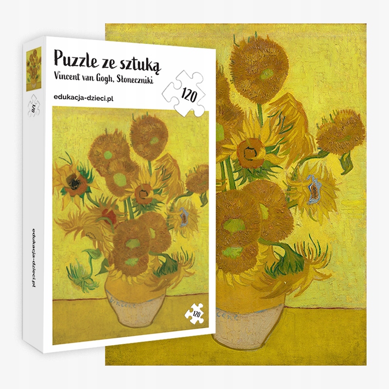 Puzzle Slnečnice, Van Gogh - 120 dielikov. - Allegro