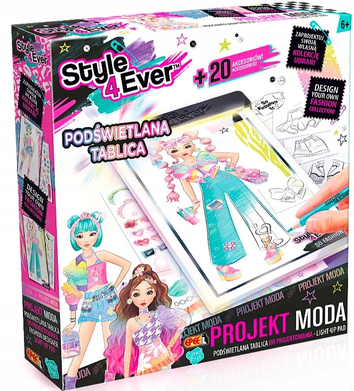 Style 4 Ever Podświetlana Tablica - Niska cena na Allegro