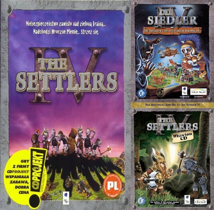 THE SETTLERS IV 4 GOLD EDITION PL + ДОПОЛНИТЕЛЬНЫЙ КЛЮЧ GOG + БЕСПЛАТНО ...