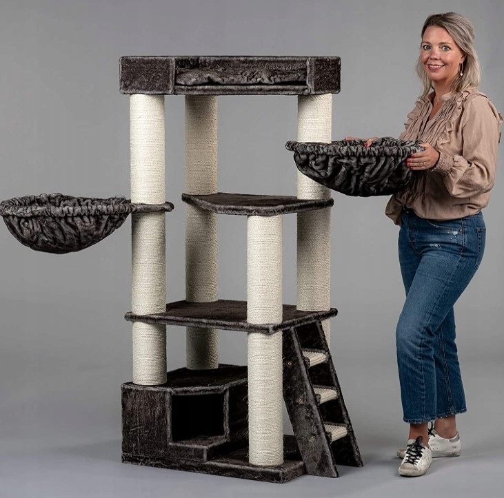 Drapak wysoki 4Koty 161 - 220 cm (6976043774076) • Cena, Opinie ...