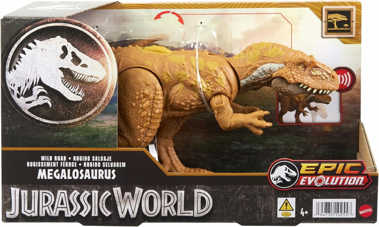 Jurassic World Epic Evolution Dinozaur Megalosaurus Dźwięk HTK73 ... Jurassic World Epic Evolution Dinozaur Megalosaurus Dźwięk HTK73 ...