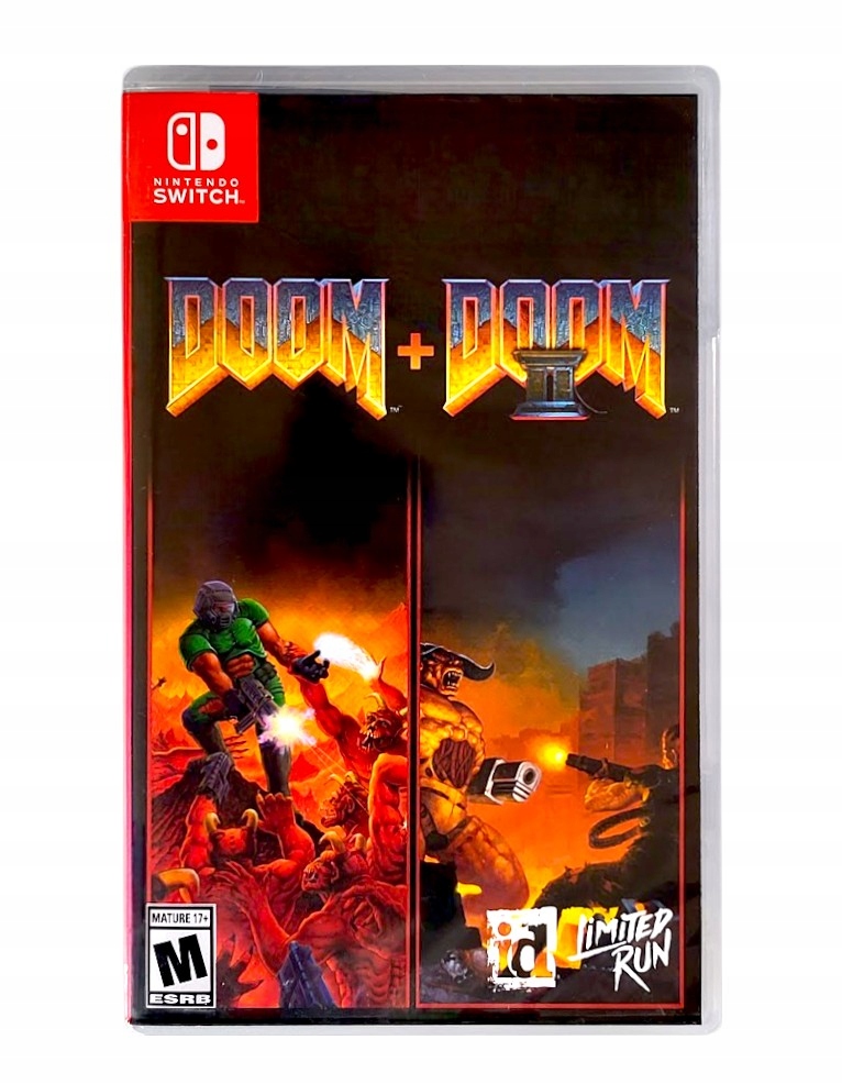 Gra Switch Doom and Doom II Limited Run Nintendo Switch dobozos kiadás ...