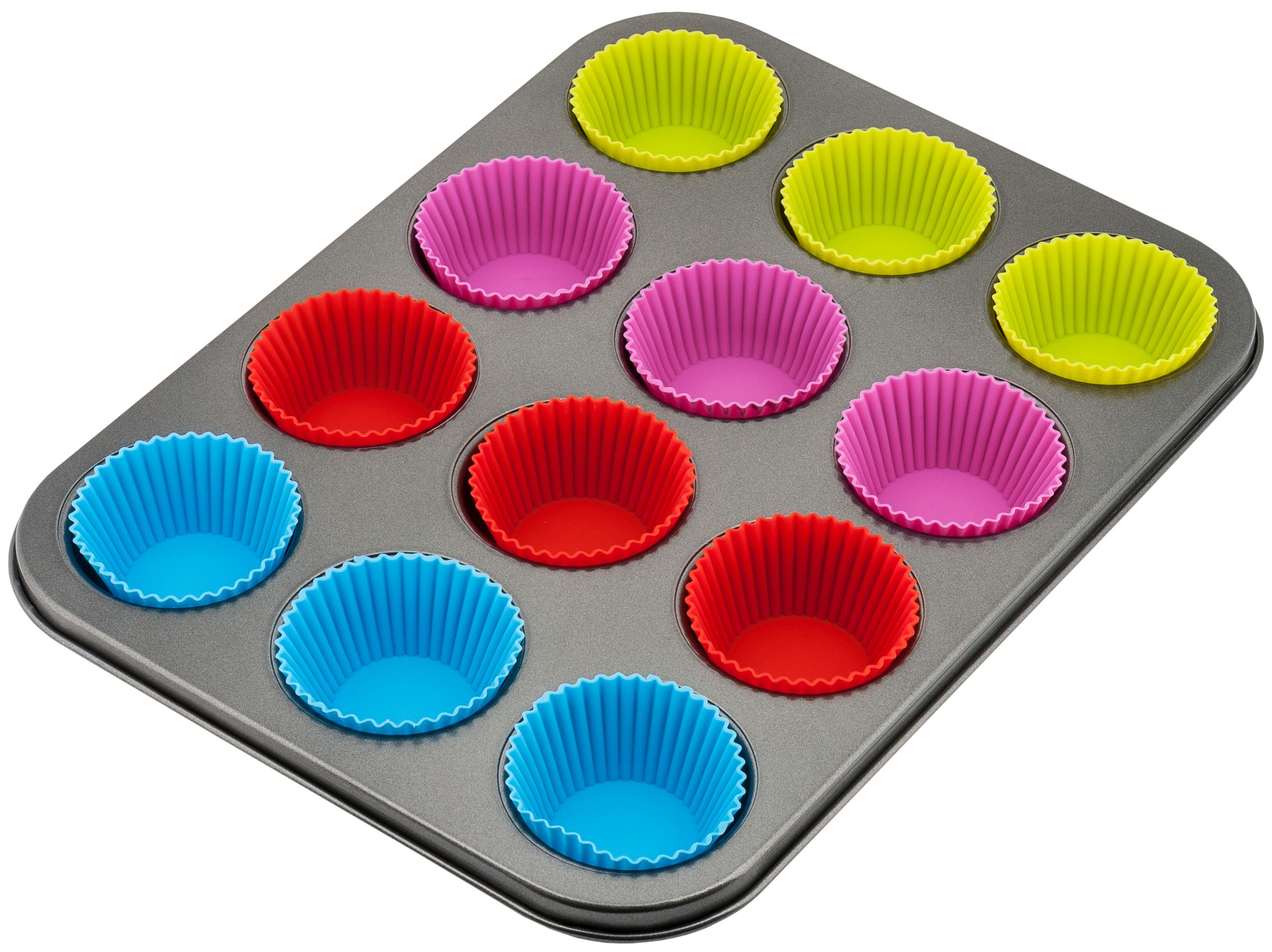 Forma do muffinek Kinghoff 26 x 35cm średnica 5cm (5908287241886 ...