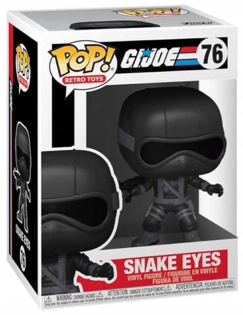 FUNKO POP G.I. JOE SNAKE EYES 76 55785 13684690101 - Sklepy, Opinie ...
