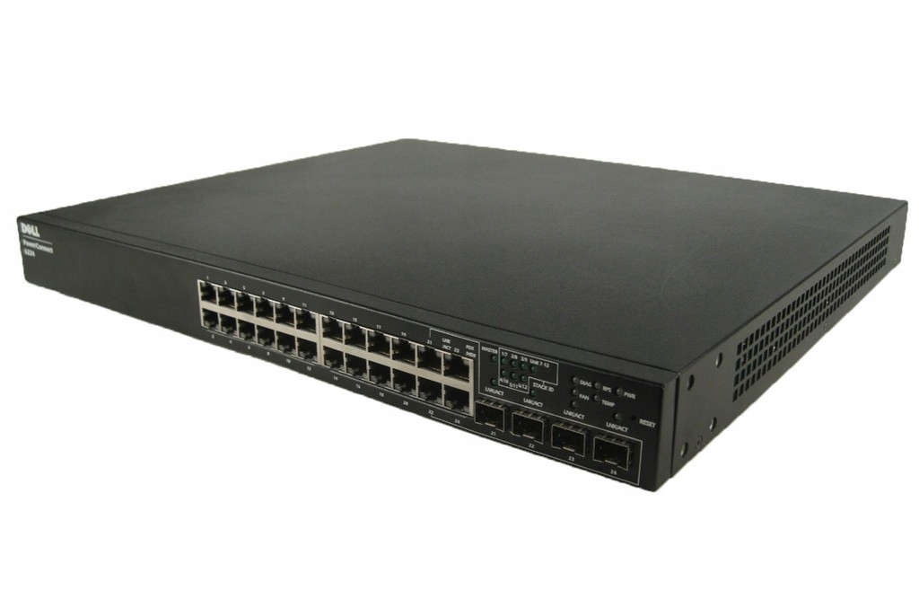 SWITCH DELL POWERCONNECT 6224 24x1GBit 4xSFP - Sklep, Opinie, Cena w ...