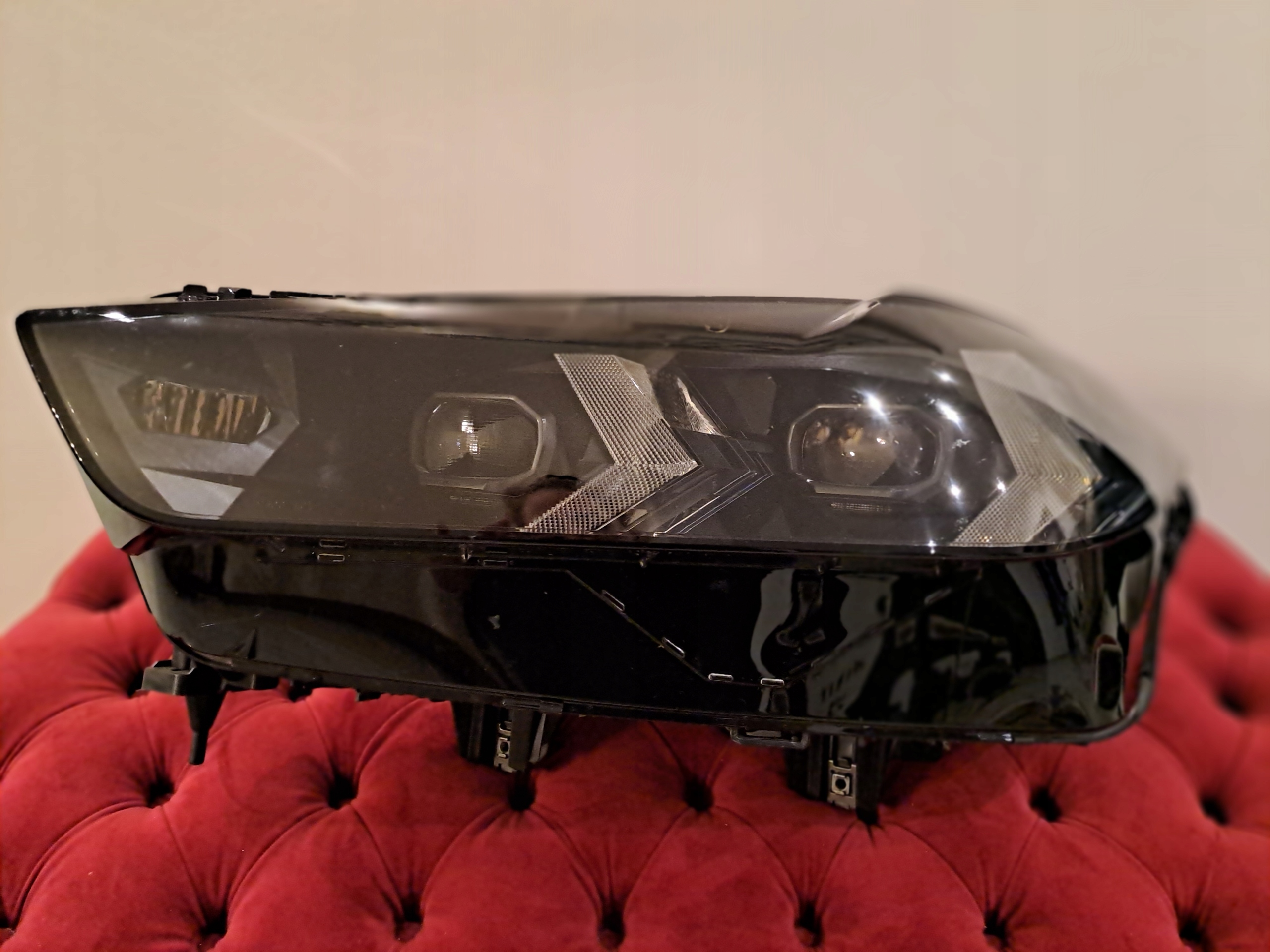BMW X5 LIFT ADAPTIVE LASER SHADOW LINE BLACK LAMPA LEWA PRZÓD FULL LED ...