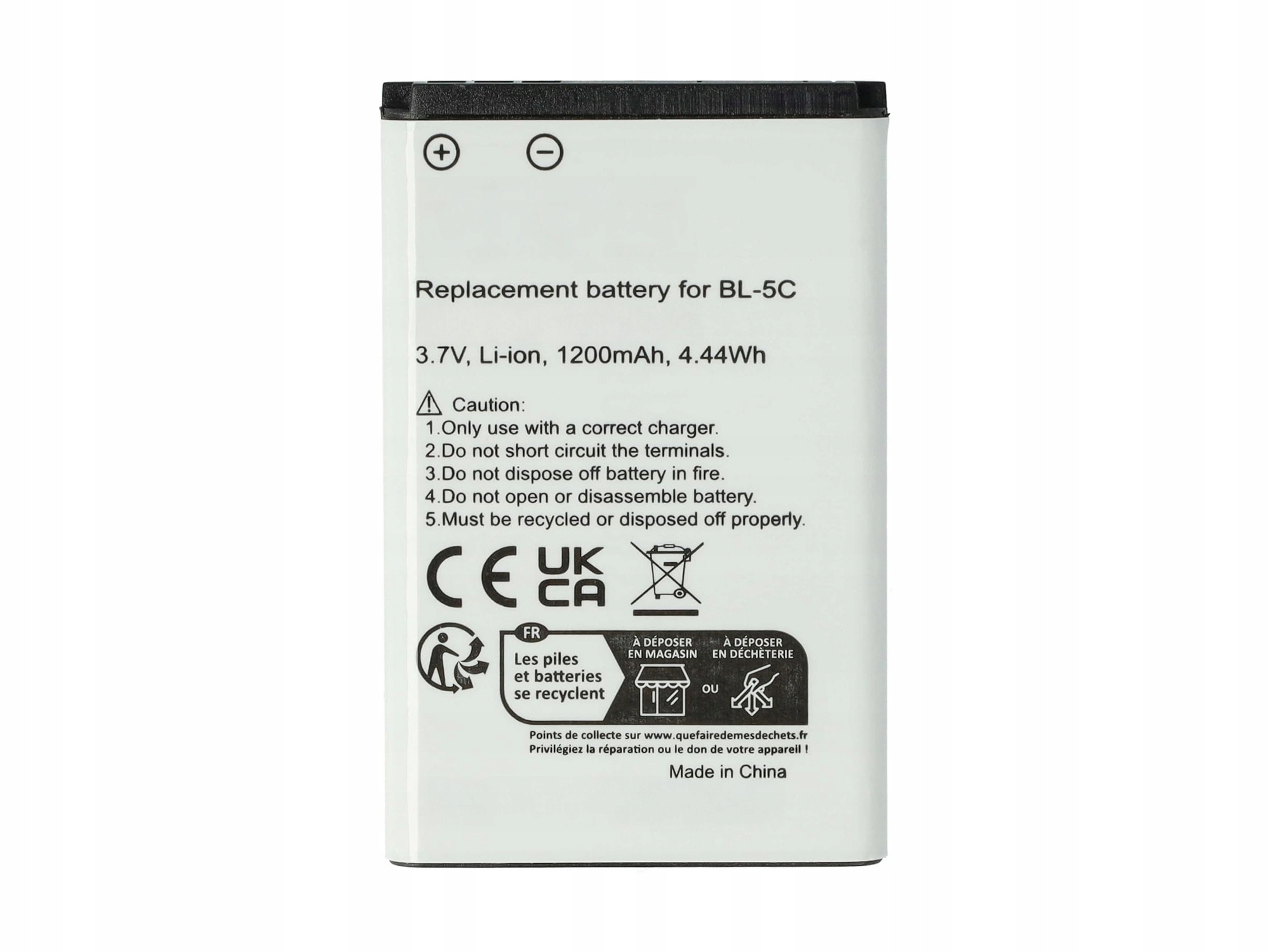 Akkumulátor BL-5C Nokia 3100 3110 2600 1200mAh za 925.00HUF-ért - Allegro