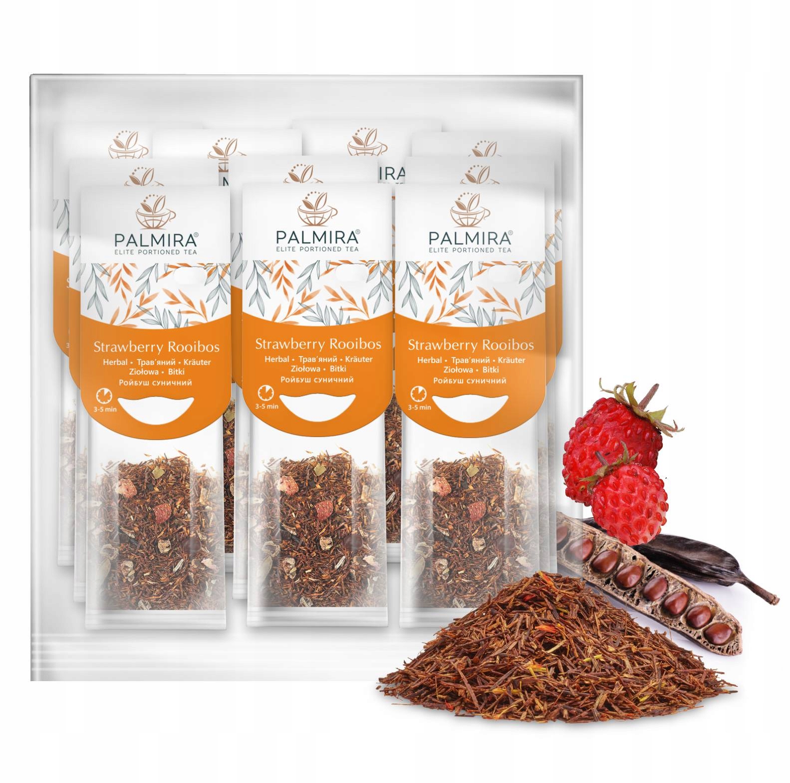 Rooibos tea filteres Palmira 24 g, (4820219810551) • Ár, Vélemények ...