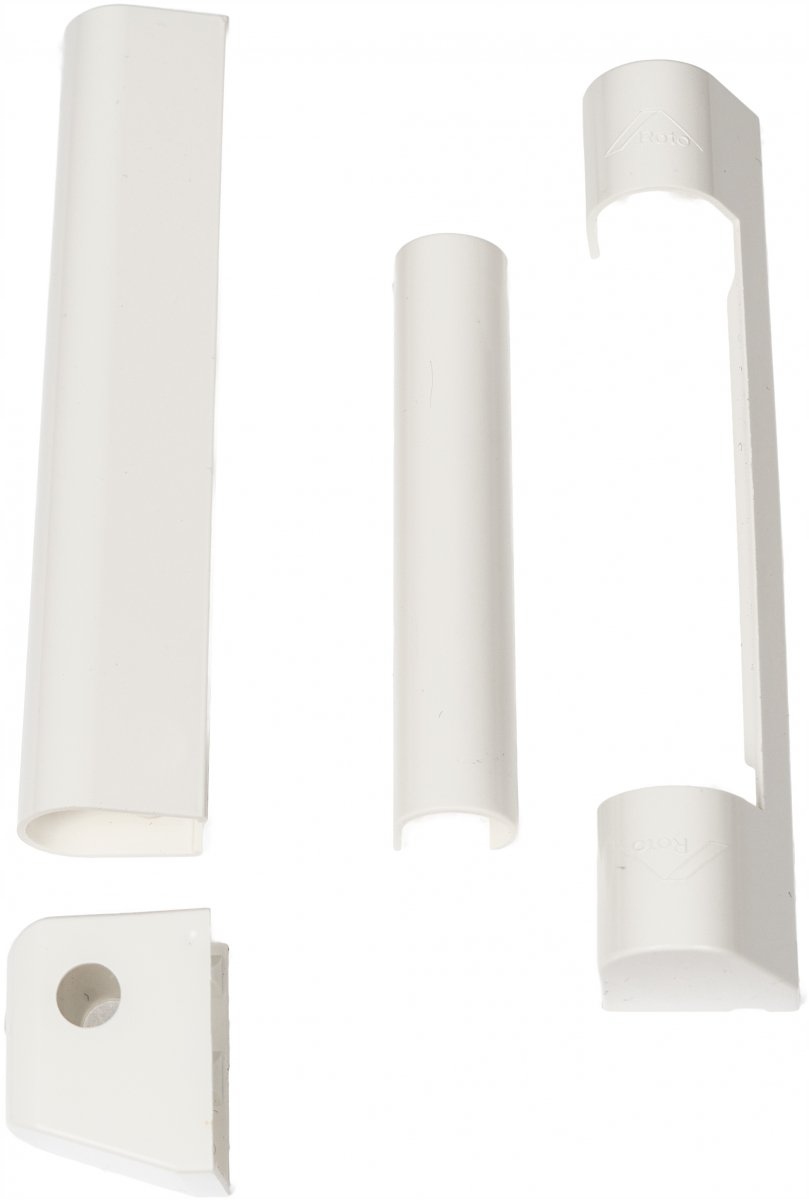 Osłonki Roto NX białe na zawiasy do okien PCV • Cena, Opinie ...