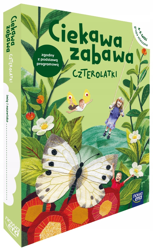 CIEKAWA ZABAWA ZESTAW 4-LATKA 4-5-LATKI NOWA (10825137747) | Podręcznik ...
