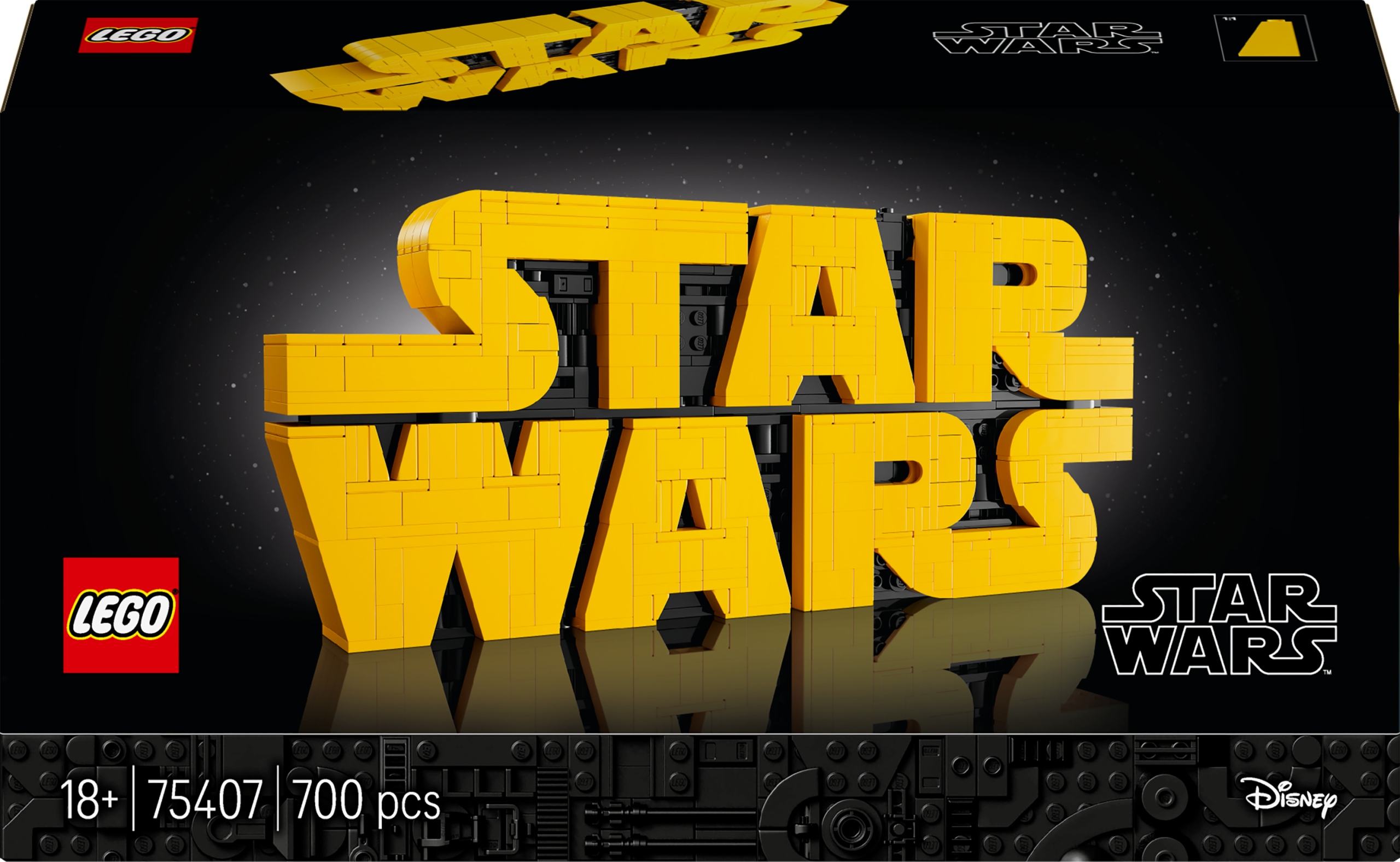 LEGO Star Wars Logo Star Wars zbudowane z klocków 75407 (5702017817583 ...
