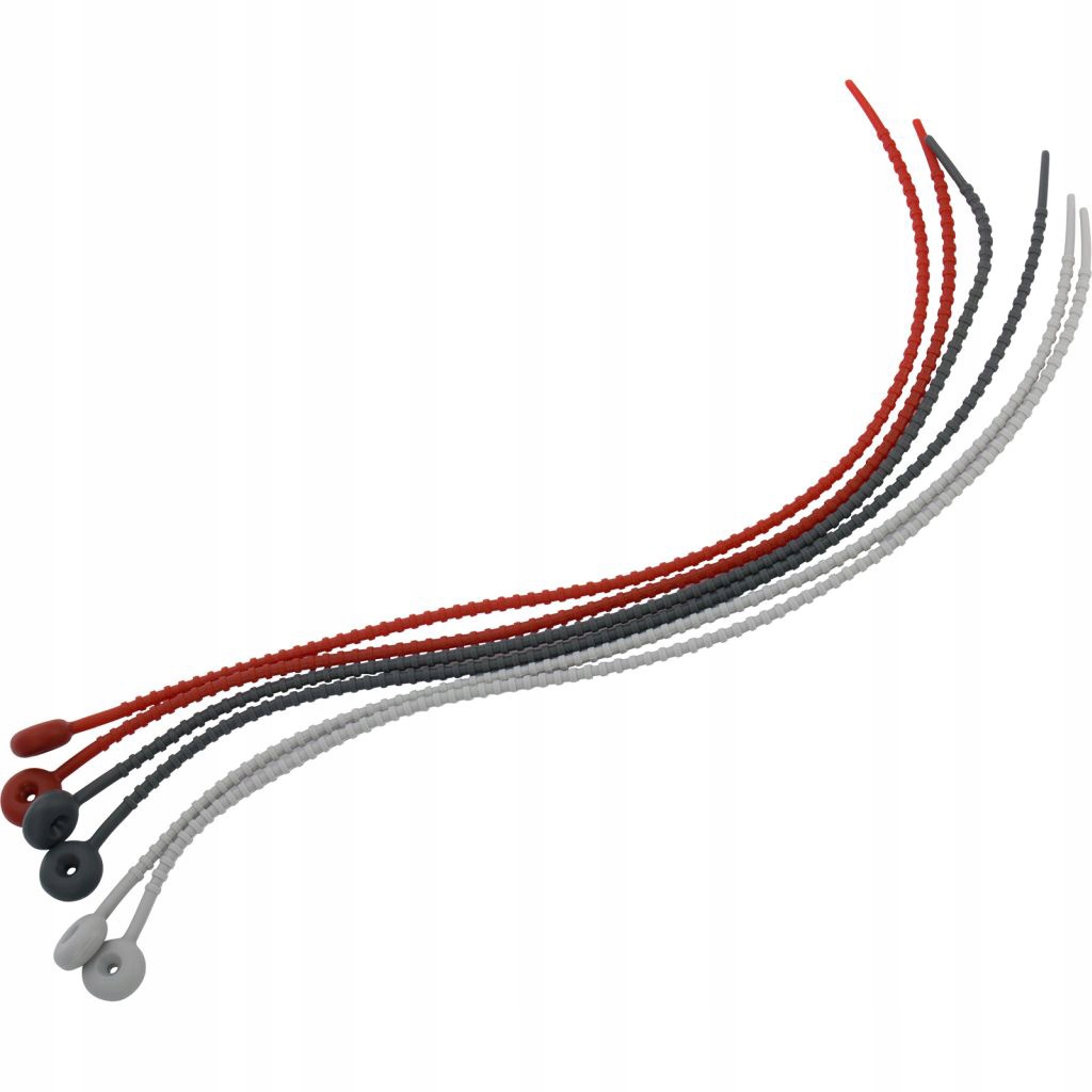 Westmark. Zestaw 6 silikonowych sznurków do wiązan • Cena, Opinie - Allegro