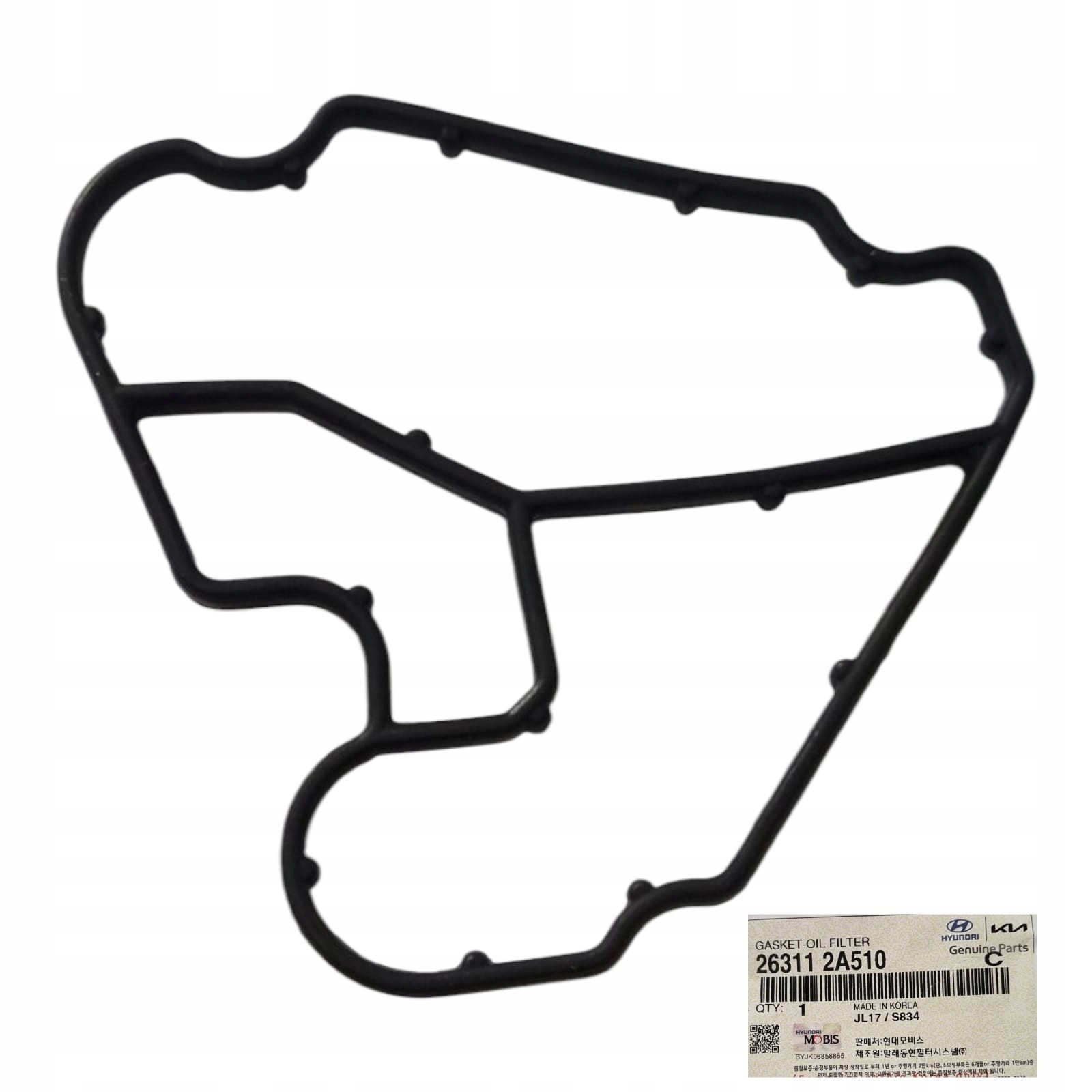 USZCZELKA OBUDOWY FILTRA OLEJU HYUNDAI ACCENT 10- 263112A510. za 112 ...