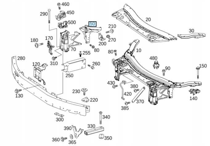 Mercedes-Benz OE A2536210700 wspornik - porównaj ceny - Allegro.pl