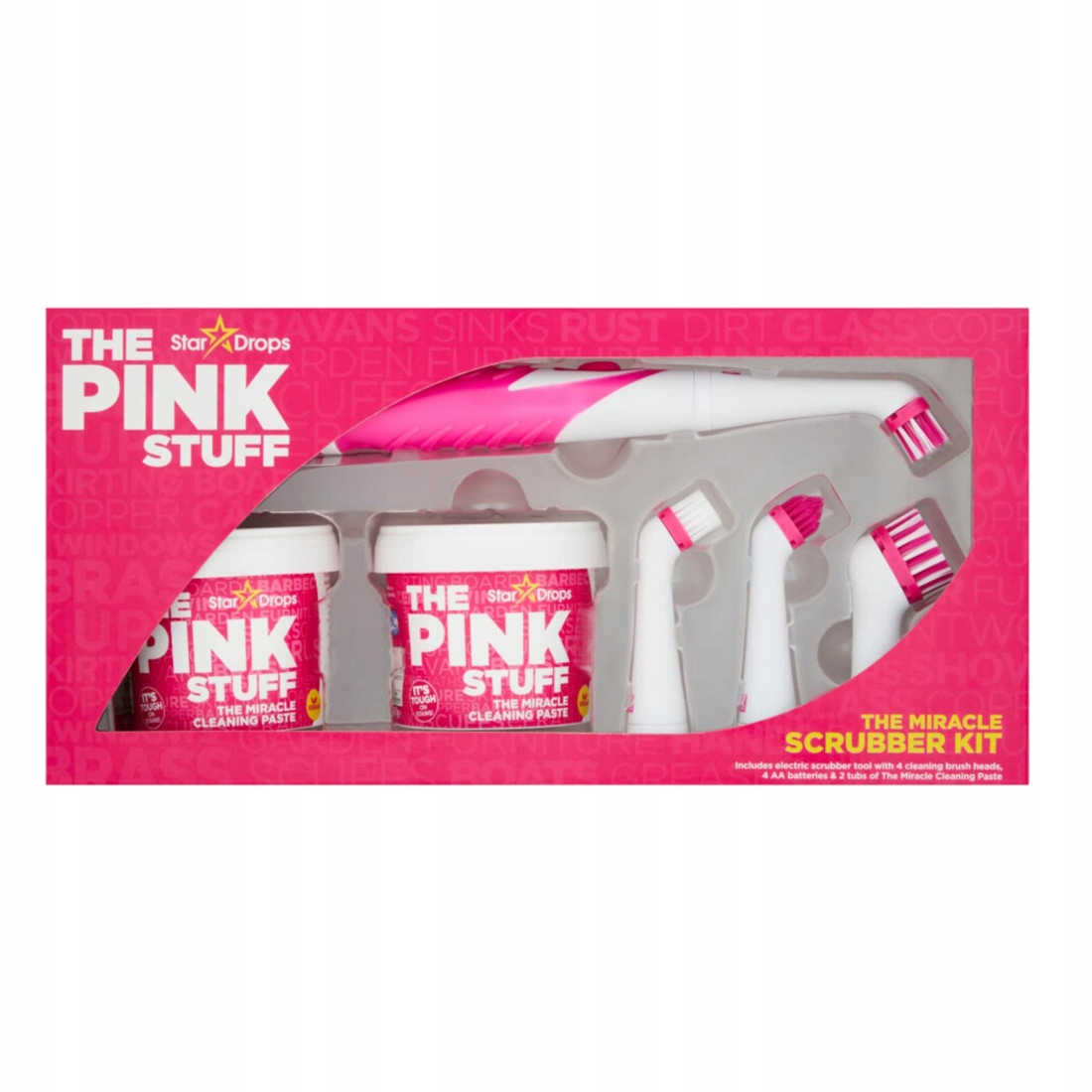 Zestaw czyszczenia PINK STUFF pasta szczoteczka 14343230451 - Allegro.pl Zestaw czyszczenia PINK STUFF pasta szczoteczka 14343230451 - Allegro.pl