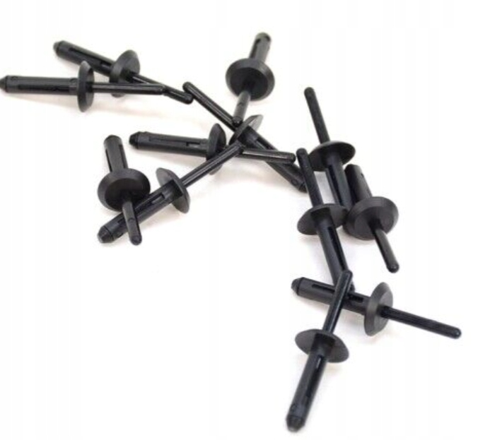 10X SPINKI NITY ZDERZAKA ATRAPY ZAŚLEPEK BMW 14063981, N803043S ...