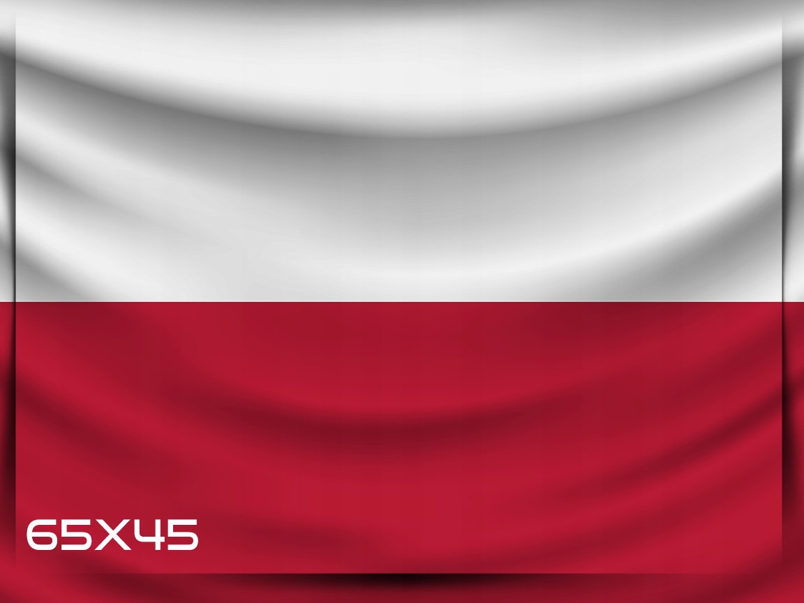 Flaga Flagi Polski Polski 65x45 cm Sacrum (5906228640958) • Cena ...