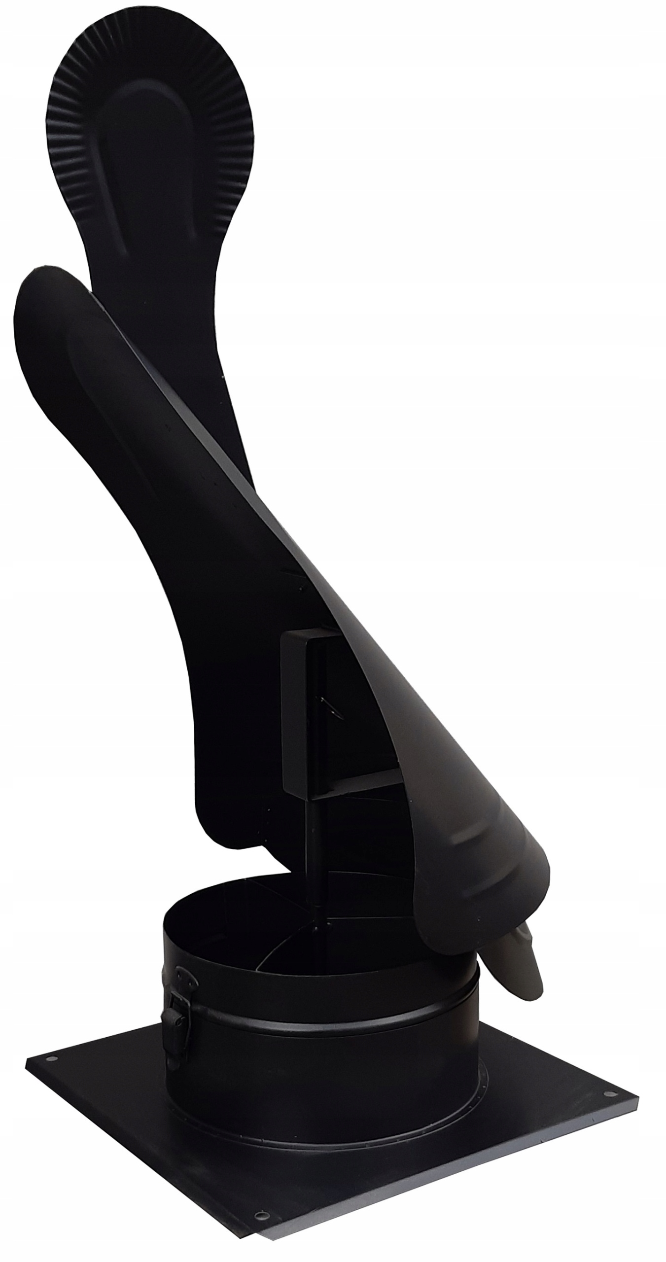 NASADA STRAŻAK FI 200 NA KOMIN CZARNA CZARNY KWAS! (5905068013847 ...